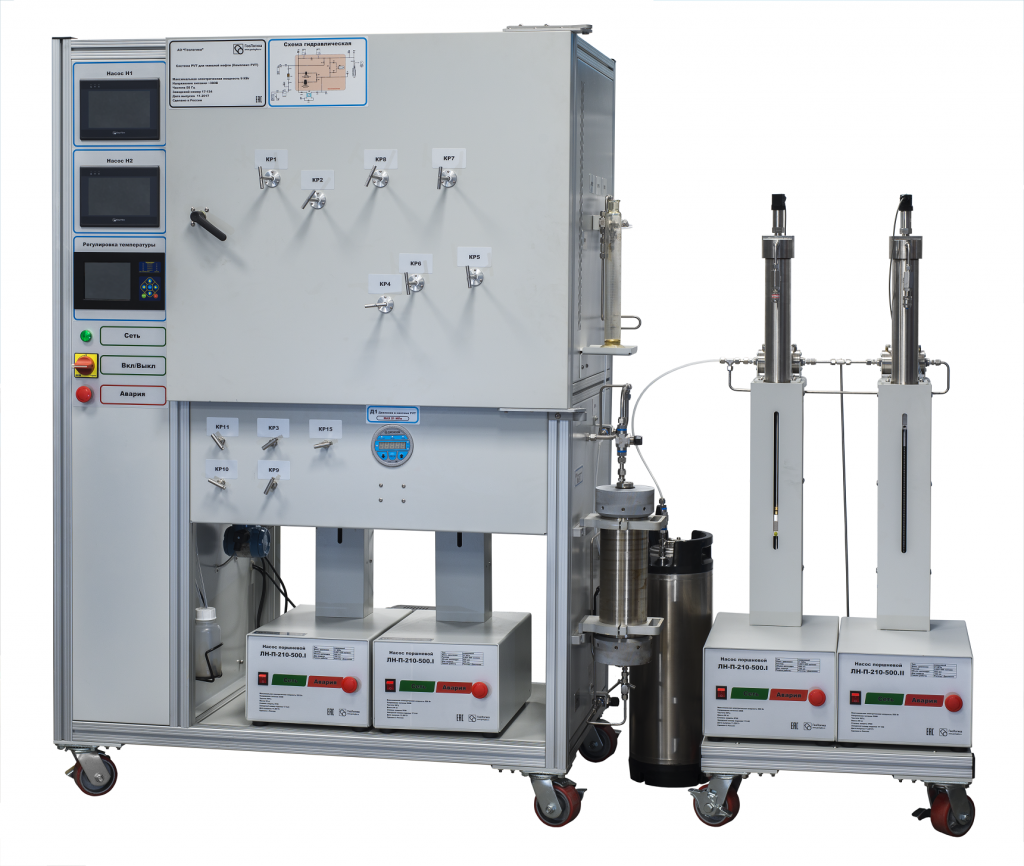 The "PIK-PVT-light" installation for reservoir fluid samples PVT ...